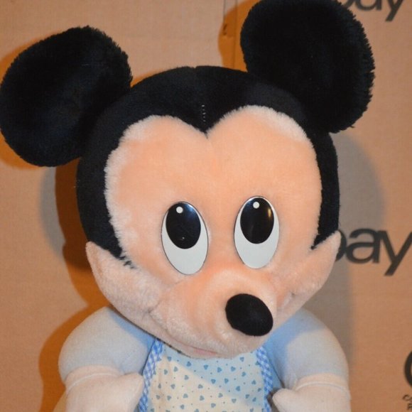 Hasbro Softies | Toys | Vintage Disney Hasbro Softies Blue Baby Mickie ...